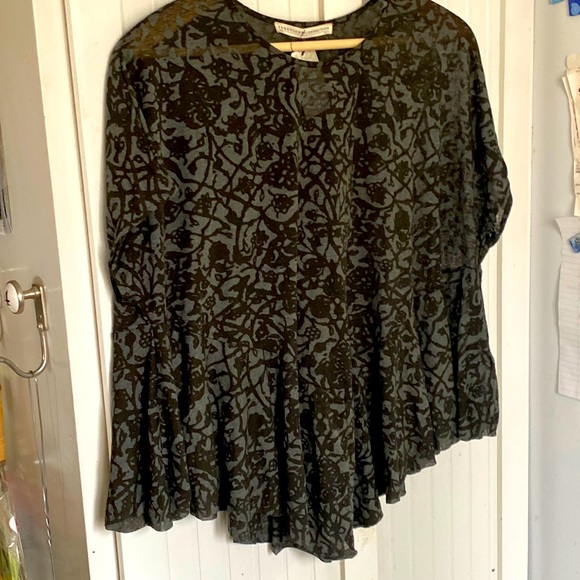 Peruvian Connection | Tops | Peruvian Connection Sheer Lace Scroll ...